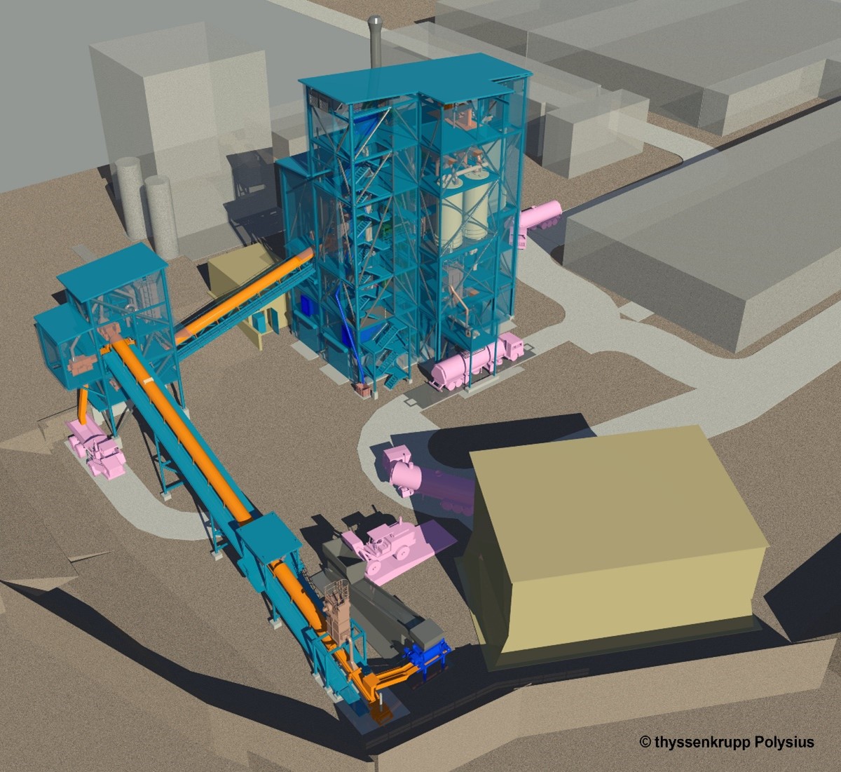 Weltweit größte Produktionsanlage für meca clay