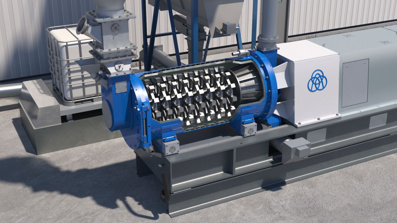First industrial reference for a polysius® booster mill to reduce clinker factor